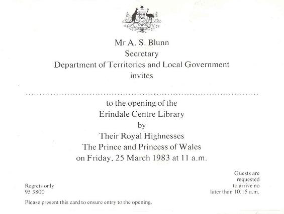 Previous find of the month - 1/2011 - ArchivesACT