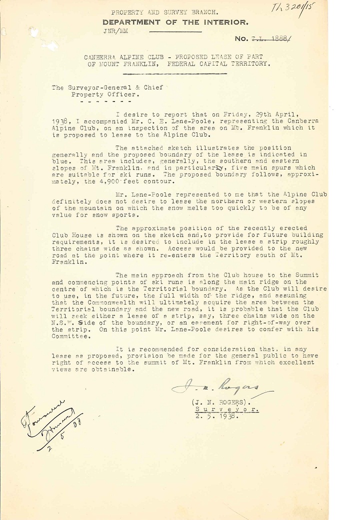 Previous find of the month - 8/2011 - ArchivesACT